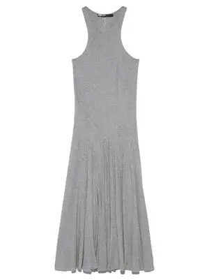 Bimba Y Lola Sleeveless Midi Dress - Grey