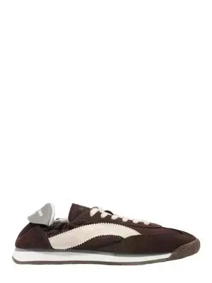 Bimba Y Lola BIMBA Y LOLA Suede And Nylon Sneakers Brown