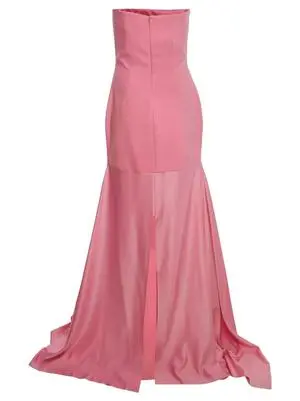 SOLACE LONDON Solace London Strapless Maxi Gown