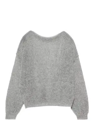 Bimba Y Lola BIMBA Y LOLA Mohair Blend Sweater Grey