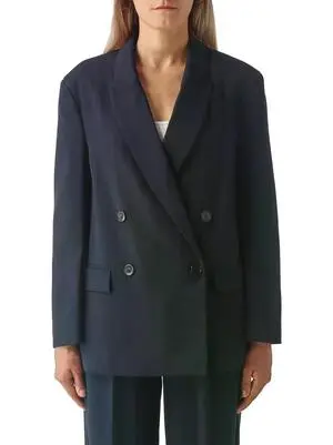 TWINSET Double-breasted Blazer - Blue