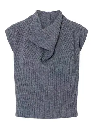 LIU JO LIU JO Ribbed Wool Vest