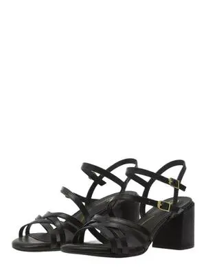 Clarks Ezoria Multi-strap Sandals - Black