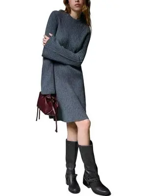 Liu Jo Knitted Dress - Grey