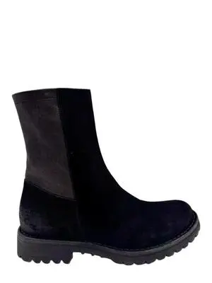 Fiorentini + Baker Panelled Ridged-sole Ankle Boots - Black