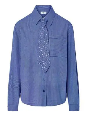 Liu Jo Poplin Shirt - Blue