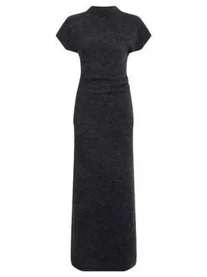 Proenza Schouler Proenza Schouler Mock Neck Maxi Dress Grey