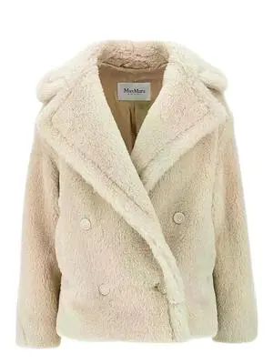 MAX MARA MAX MARA Teddy Faux Fur Double-Breasted Jacket