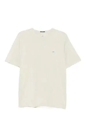 C.P. COMPANY Logo-patch T-shirt - Neutrals