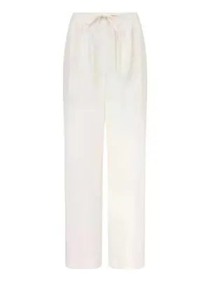 Loulou De Saison Ellon Straight-leg Trousers - Neutrals