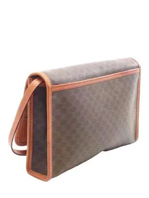 Celine Macadam Shoulder Bag - Brown