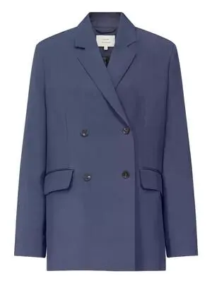 Loulou De Saison Regan Double-breasted Jacket - Blue