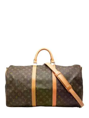 LOUIS VUITTON Keepall Bandouliere 50 - Brown