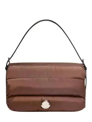 Moncler Caradoc Quilted Shoulder Bag - Brown