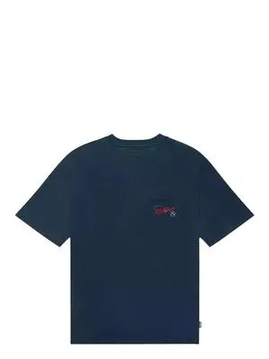 MALBON Vista Demand Logo-print T-shirt Blue