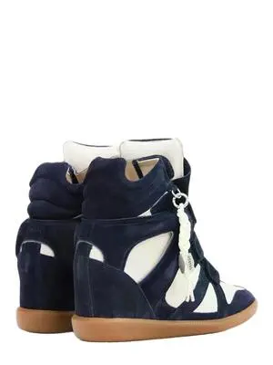 Isabel Marant Étoile ISABEL MARANT Bekett High Top Sneakers Blue
