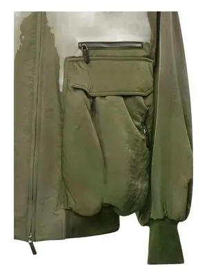 HED MAYNER Multi-pocket Zip-up Jacket - Green