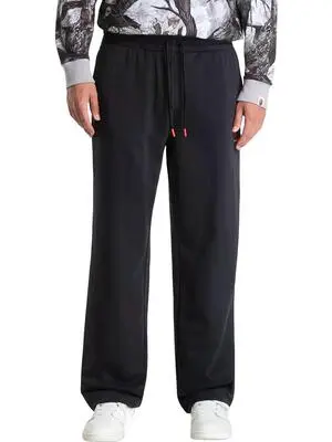 JORDAN Brooklyn Fleece Open-hem Track Pants - Black