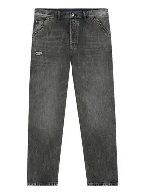 Hugo Baggy Fit Carpenter Jeans - Grey