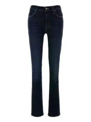 MOTHER MOTHER Raschel Skimp Mid-Rise Jeans