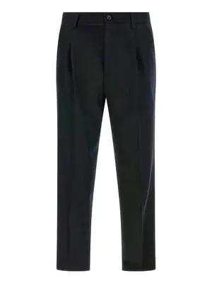 DEPARTMENT 5 Gin Pleated Wide-leg Trousers - Blue