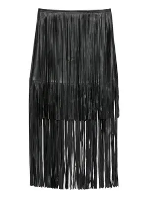 MAJE MAJE Herringbone Mini Skirt