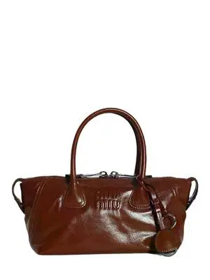 Miu Miu Vitello Shine Bag - Brown