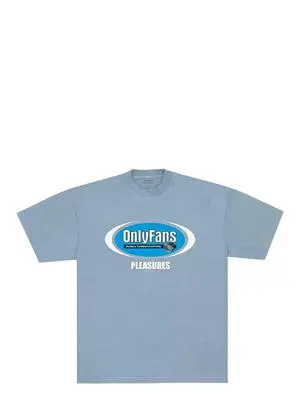 PLEASURES Onlyfans Communications T-shirt - Blue