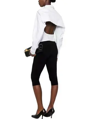 Jacquemus Cut-out Back Shirt - White