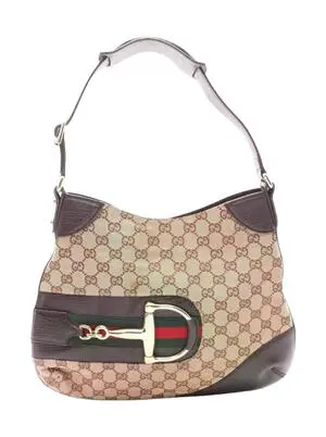 GUCCI GUCCI GG Horsebit Shoulder Bag