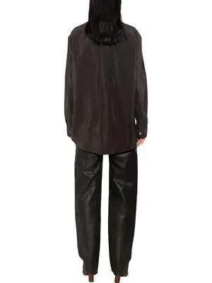 LEMAIRE Button-down Shirt - Brown