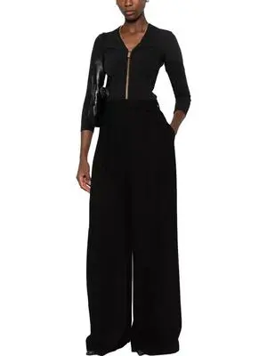 Elisabetta Franchi Zip-up Corset-style Jacket - Black