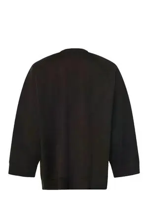 HED MAYNER Hed Mayner Button-Up V-Neck Cardigan Brown