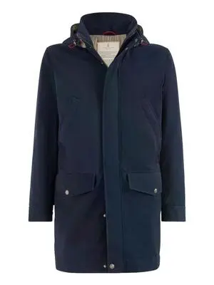 Brunello Cucinelli Water-resistant Microfiber Parka - Blue
