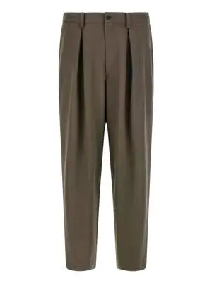 STEIN STEIN Pleated Wide-Leg Trousers