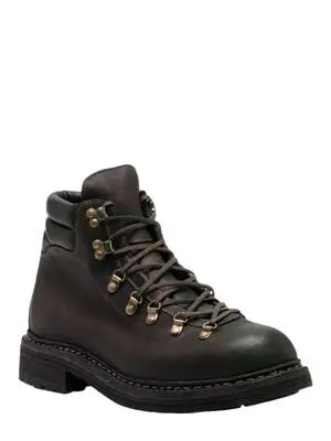 Guidi Lace-up Leather Hiking Boots - Brown