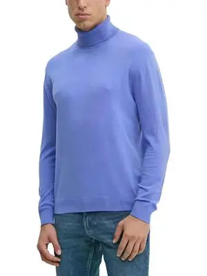 BENETTON Benetton Blue Roll-Neck Sweater Blue