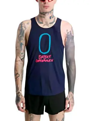 SAYSKY Statement Flow Singlet - Blue
