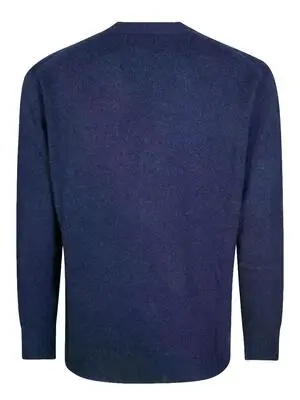 AMARANTO Crew-neck Sweater - Blue