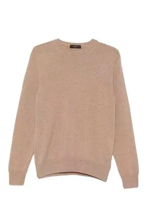 ZANONE Fine-knit Crew-neck Sweater - Neutrals