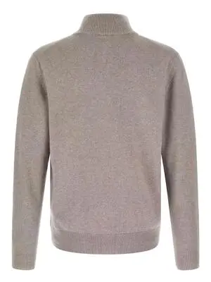 Brioni Button-up High-neck Cardigan - Neutrals
