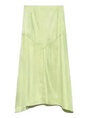Bimba Y Lola BIMBA Y LOLA Lime Lace A-Line Skirt Green