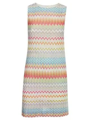 MISSONI Missoni Zigzag Knit Mini Dress