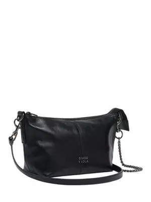 Bimba Y Lola BIMBA Y LOLA Small Leather Madrid Bag Black