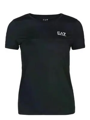 EA7 Logo-print T-shirt - Black
