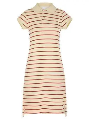 PACO RABANNE Rabanne Striped Polo Dress