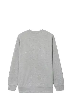CHOCOOLATE Logo-embroidered Cotton Sweatshirt - Grey