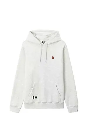 FINGERCROXX Logo Patch Hoodie - Grey