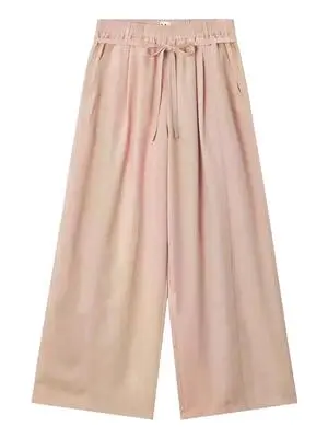 B+AB Pleated Wide-leg Trousers - Pink