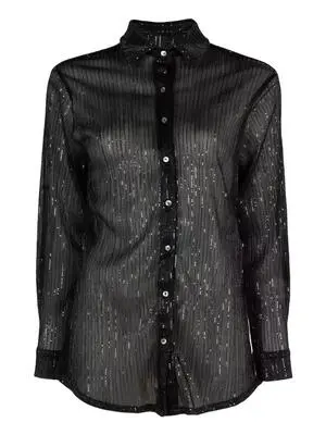 PALMACEA Palmacea Nuna Sequin Shirt